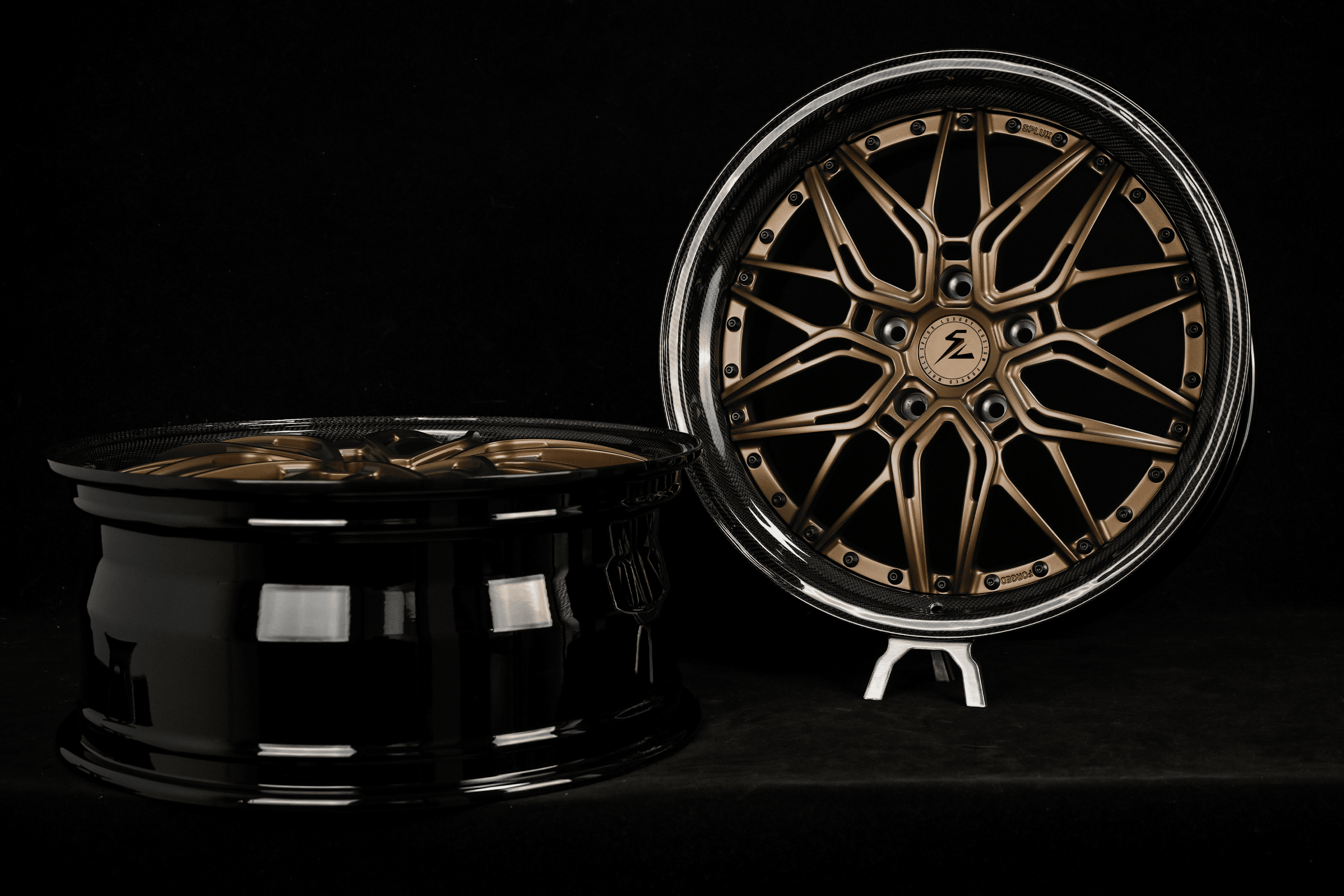 RCF Series: Real Carbon Fiber Custom 2-Piece Wheels - Splux Luxury Wheels