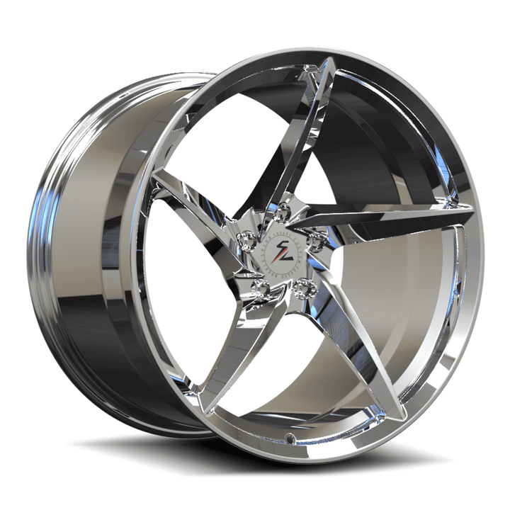 Custom 5 Spoke Wheels: Forged Monoblock, 2/3-Piece - Splux Luxury Wheels