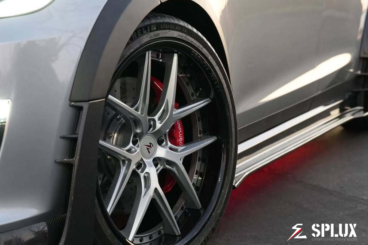 2026 Tesla Model X Plaid | SD-02 Forged 2-Piece Series - Splux Luxury ...