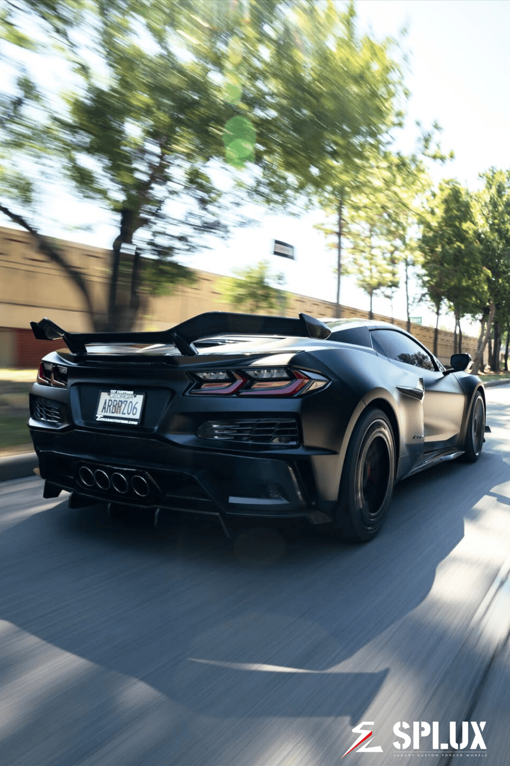 2023 Corvette C8 Z06 | SD-12 Areo Ring Fully Carbon Fiber Forged 2-Pie ...