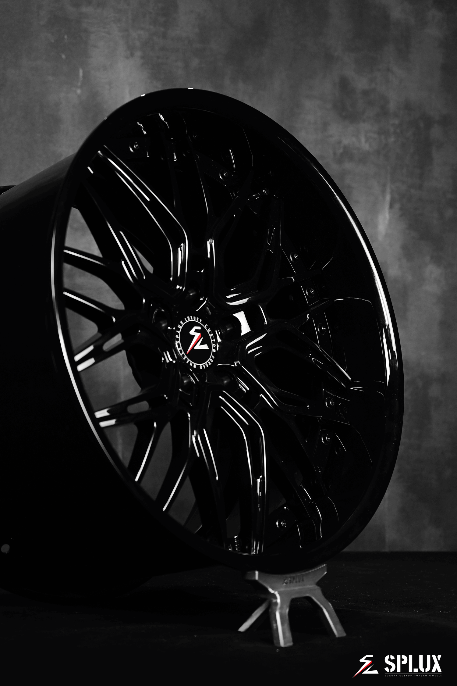 SD-03 2022-2025 Corvette C8 Z06/E-Ray Custom Deep Dish Rims Wheels - Splux Luxury Wheels